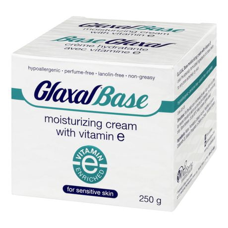 Glaxal Base Sensitive Skin Moisturizing Cream with Vitamin E | Walmart ...