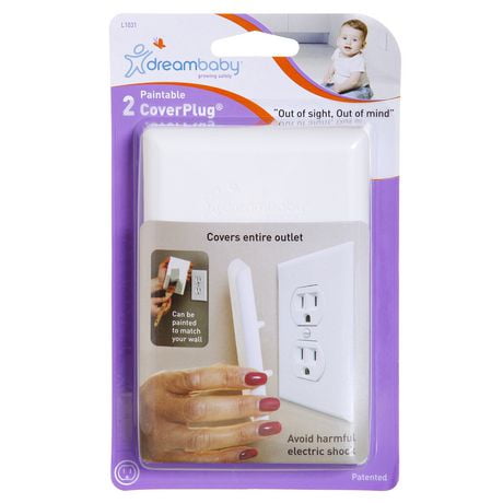 Dreambaby® CoverPlug® Paintable Outlet Cover - 2pk - Walmart.ca