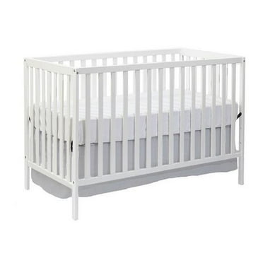 Forever Eclectic London 4-in-1 Convertible Baby Crib, Dapper Gray ...