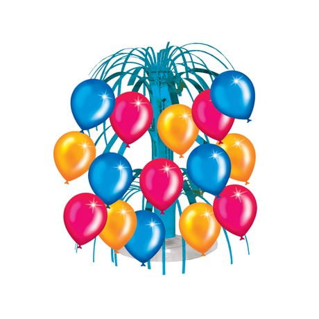 Creative Converting Foil Cascade Centrepiece Birthday Balloons ...