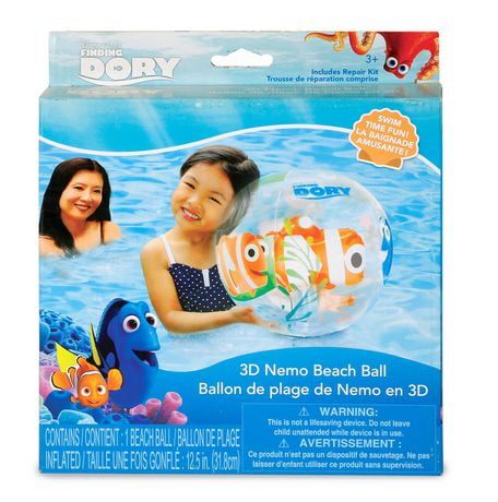 Finding Dory 3D Nemo Beach Ball | Walmart Canada