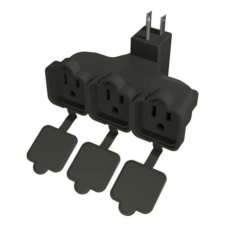 Stanley Plugmax 3-Outlet Outdoor Covered Adapter - Walmart.ca