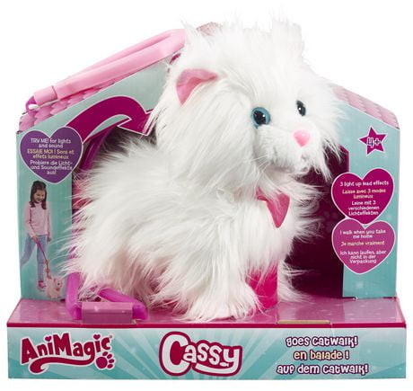Grumblies Animagic Cassy Goes Catwalk - Puppy Plush Soft Toy | Walmart ...