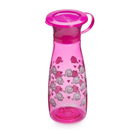 Wow® Cup Mini™ 360⁰ Spill-Free Cup - Pink Elephants - 12oz | Walmart Canada