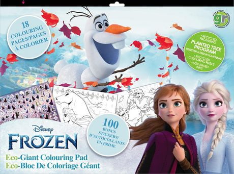 Disney Frozen Giant Coloring Pad with Sticker | Walmart Canada