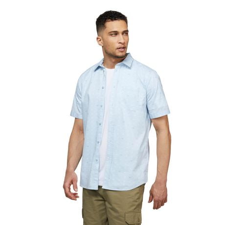 Click here for Mexx Men S Cotton Poplin Short Sleeve Shirt Cloud... prices