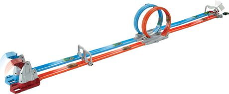 Click here for Hot Wheels Double Loop Dash Track Set Multi prices
