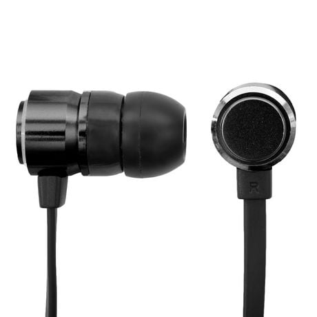 blackweb Earbud Headphones - Black - Walmart.ca