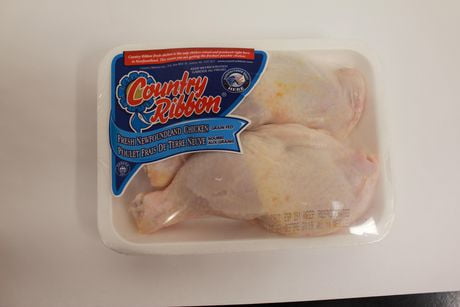Country Ribbon Fresh Chicken Leg Quarter, CHCKN LEG, 1.10 - 1.50 kg ...