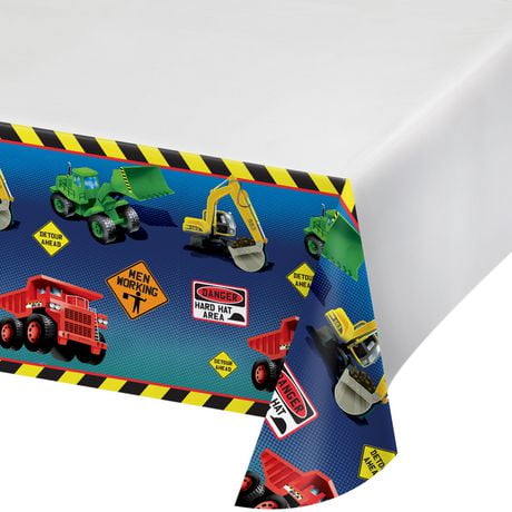 Creative Converting Construction Zone Plastic Tablecover | Walmart Canada