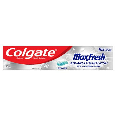 Colgate Max Fresh Advanced Whitening Toothpaste, 150 mL | Walmart Canada