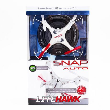 LiteHawk Snap Auto Drone - Walmart.ca
