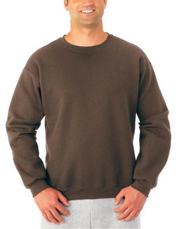 Click here for Jerzees Mens Super Cotton Sweatshirt Brown L prices