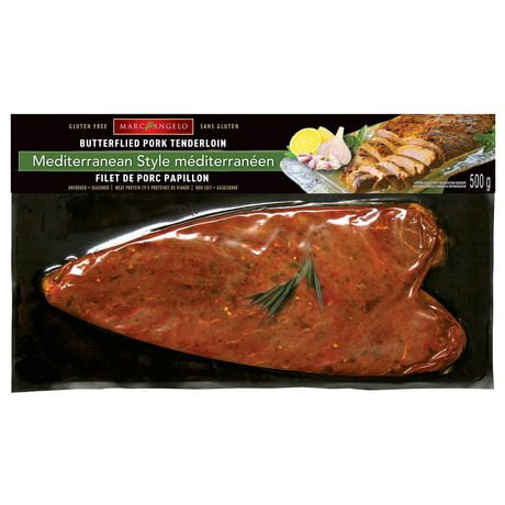Marcangelo Mediterranean Style Butterflied Pork Tenderloin, Marcangelo ...
