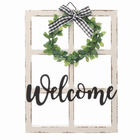 WOOD WALL SIGN WELCOME | Walmart Canada