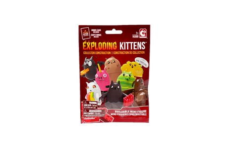 Exploding Kittens - Collector Construction - Mini Figure Blind Packs ...