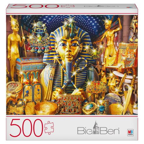 Big Ben 500-Piece Adult Jigsaw Puzzle, Treasures of Egypt - Walmart.ca