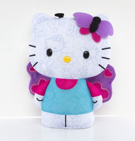 Hello Kitty Color Me Kitty Small Plush Doll - Walmart.ca