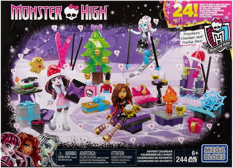 Monster High Mega Bloks Advent Calendar Building set - Walmart.ca