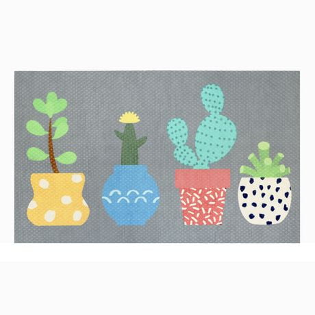 Click here for Stepguard 18X30 Pretty Pots Recycled Rubber Doorma... prices