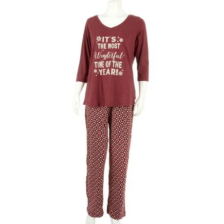 George Women’s 2-Piece Pyjama Set | Walmart Canada