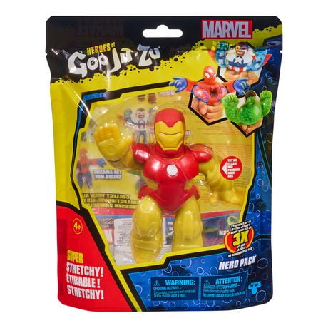 HEROES OF GOO JIT ZU MARVEL S5 HERO PK THE INVINCIBLE IRON MAN COMMON ...