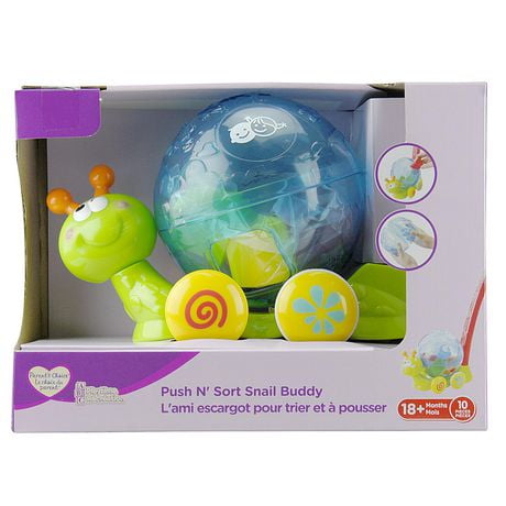 Parent's Choice Parent’s Choice Push N’ Sort Snail Buddy | Walmart Canada