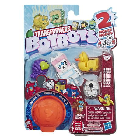Transformers Toys BotBots Series 3 Playroom Posse 5-Pack – Mystery 2-In ...