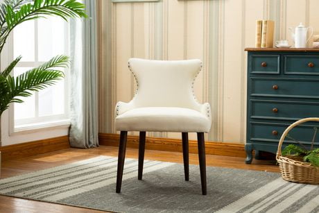 Click here for K-Elite Cora Set Of Two Accent Chairs-Beige Beige prices