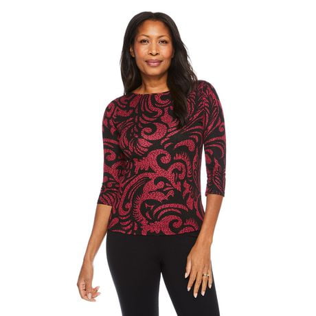 Iyla Women's Printed Top - Walmart.ca