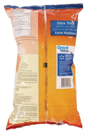 Great Value Extra Thick Tortilla Chips | Walmart Canada