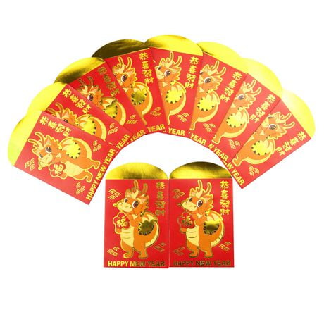 10ct Red Packet Dragon - Walmart.ca