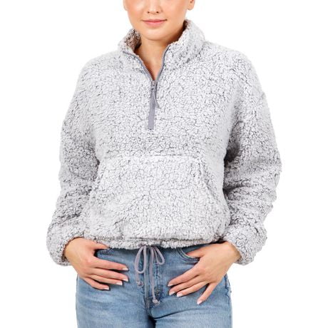 MOCKNECK ZIP SWEATSHIRT - Walmart.ca