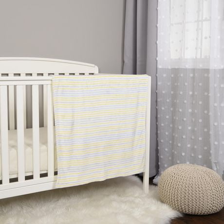 Click here for George Baby Stripe Plush Blanket Yellow prices