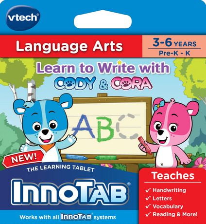 VTech Innotab Software - Learn to Write with Cody & - English Version ...