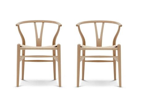 Click here for Heavenly Collection Natural Wood Dining Chair Natu... prices