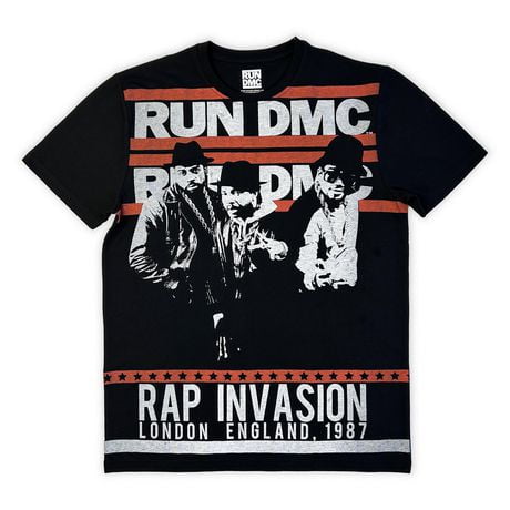 RUN DMC Mens short sleeve basic T-shirt - Walmart.ca