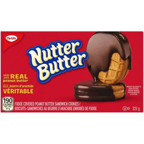 Nutter Butter Peanut Butter Fudge Covered Cookies, 223G | Walmart Canada
