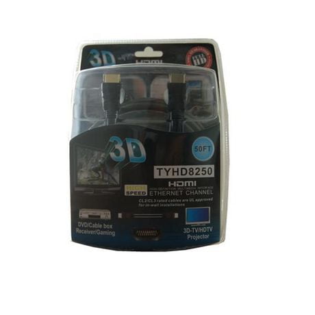 Click here for Tygerwire 50 Ft High Quality Hdmi Cable Black W*D*... prices