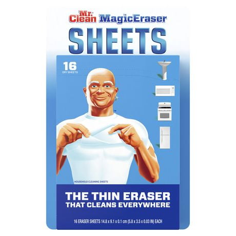 Mr. Clean Magic Eraser Cleaning Sheets - Walmart.ca