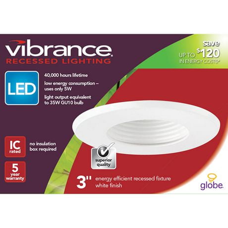3 Inch LED Sleek Recessed Lighting Kit | Walmart Canada