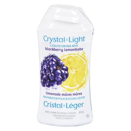 Crystal Light Liquid Drink Mix, Blackberry Lemonbabe, 48mL - Walmart.ca