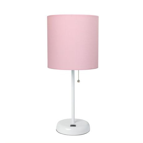 Click here for Limelights White Stick Lamp With Usb Charging Port... prices