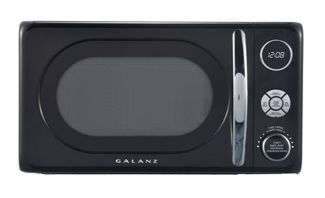 Click here for Galanz 0.7 Cu Ft Retro Microwave Black Black prices