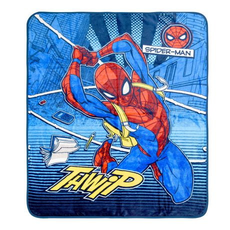 Marvel Spider-Man Silky Soft Throw - Walmart.ca