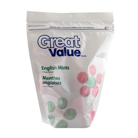 Great Value English Mints Bag, 625 g | Walmart Canada