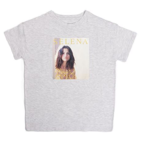 Click here for Selena Gomez Girls Short Sleeve Tee Shirt Grey L prices