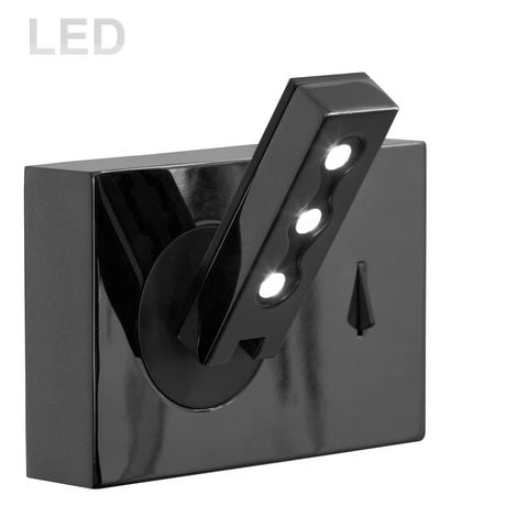 Click here for Dainolite 479Ledw-Bk Black Wall (Task) Black prices