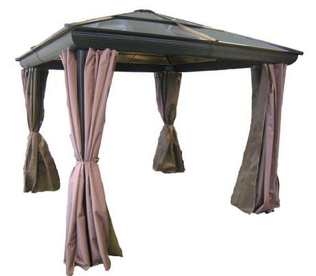 Click here for Gazebo Penguin Venus Gazebo 10 Ft. X 10 Ft. In Bro... prices