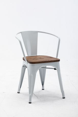 Click here for Homeworks Tolix Inspired Metal Dining Chair High G... prices
